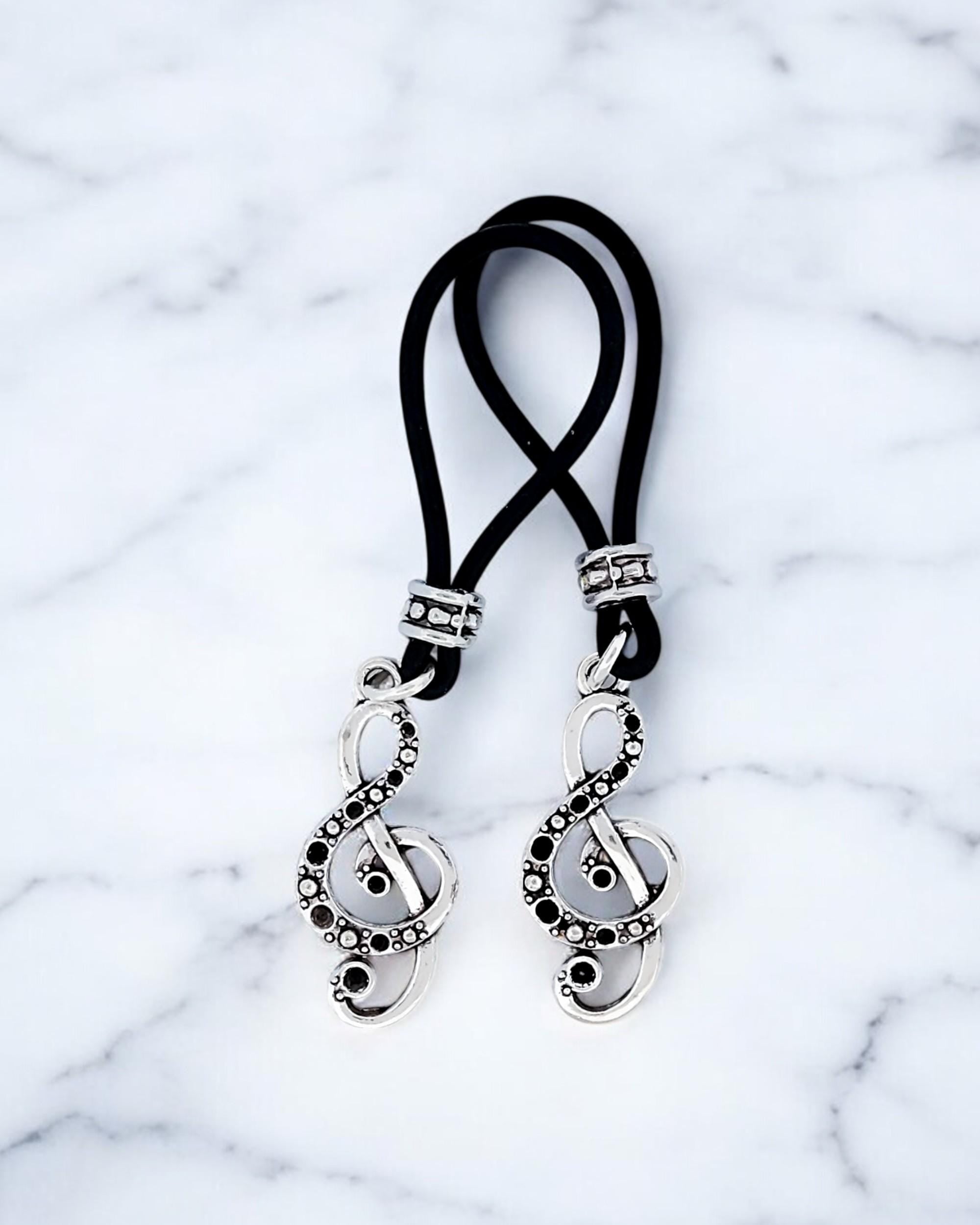 Treble Clef Nipple Nooses | Free Shipping | Gear for the Bold – Gear ...